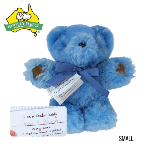 Tambo Teddy - Suede Paws – Woolly Fleece Australia